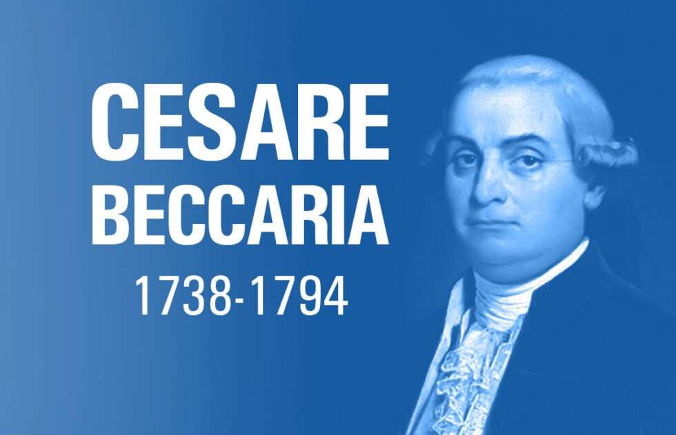 ¿Quién fue Cesare Beccaria? - Filia Temporis